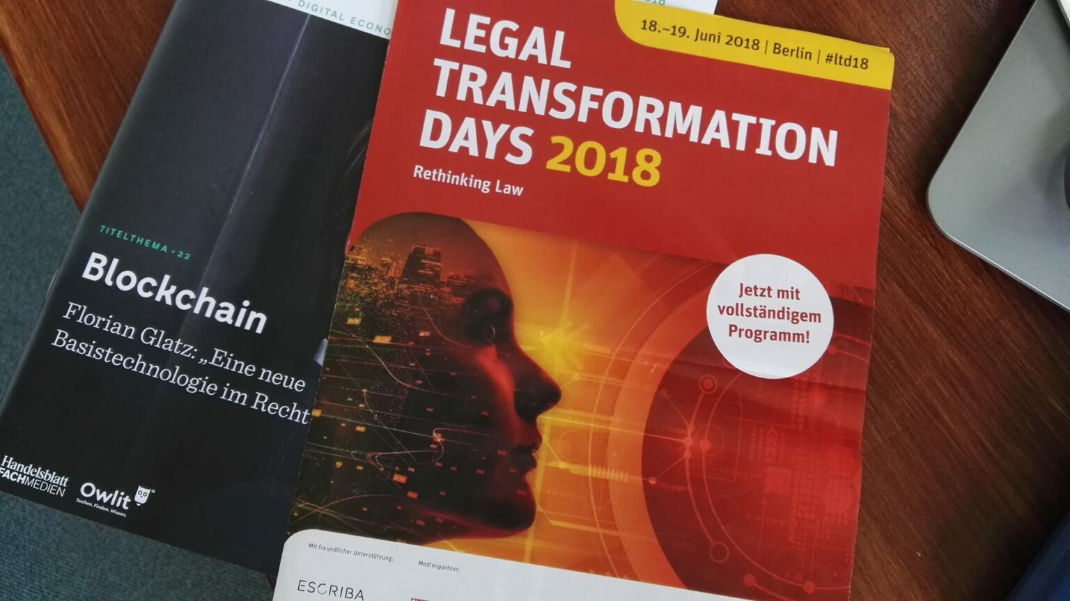 Legal Transformation Days 2018 – Rethinking Law