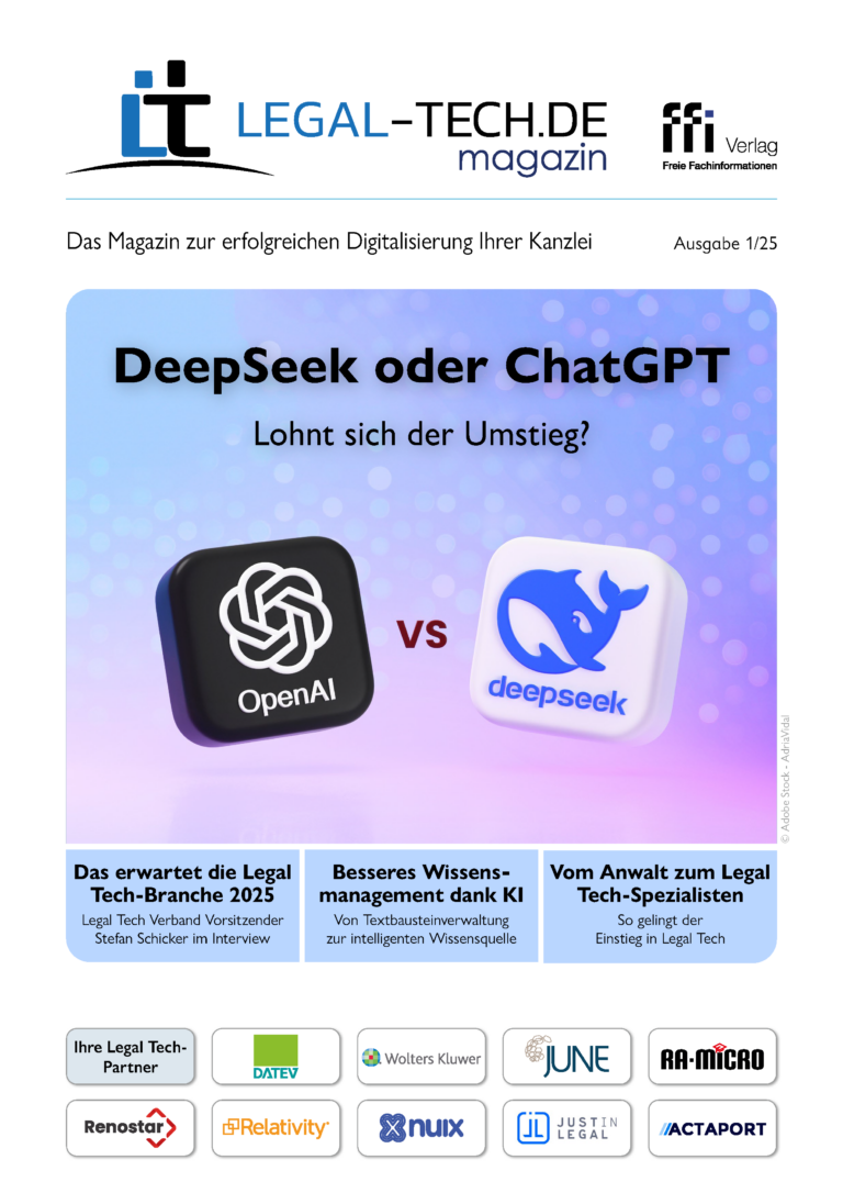Das erwartet die Legal Tech-Branche 2025